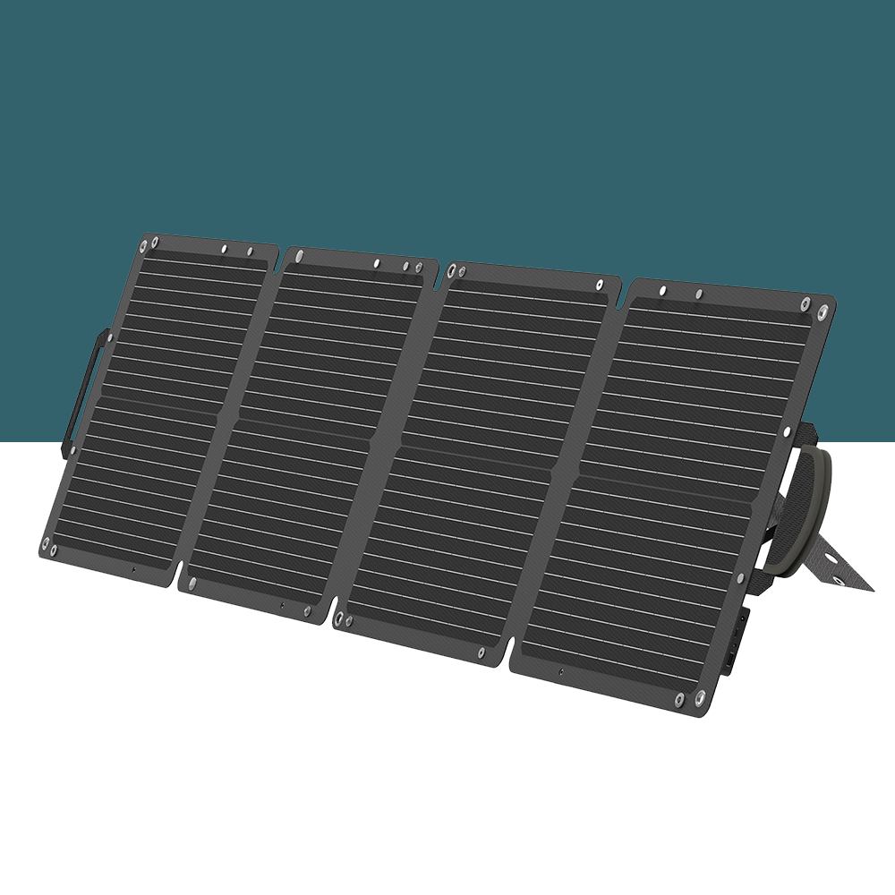 JumpsPower 100W Portable Foldable Solar Panel – Eco Off Grid