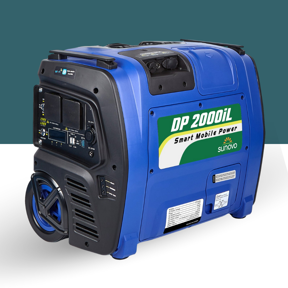 Samland 2000W Portable Power Station with Built-in Wheels – Eco Off Grid